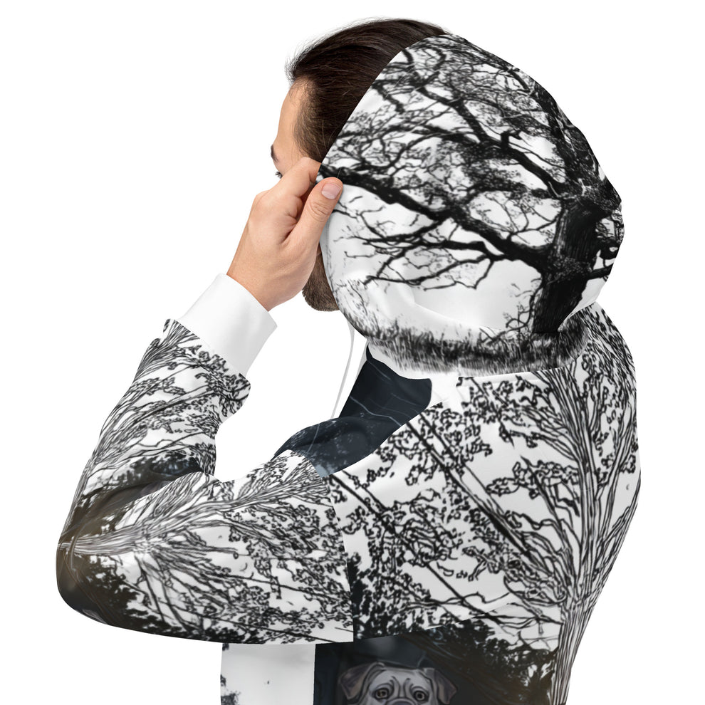 HoundRoot Abstract Lab Recycled Men's Hoodie – HoundRoot Clothing Company