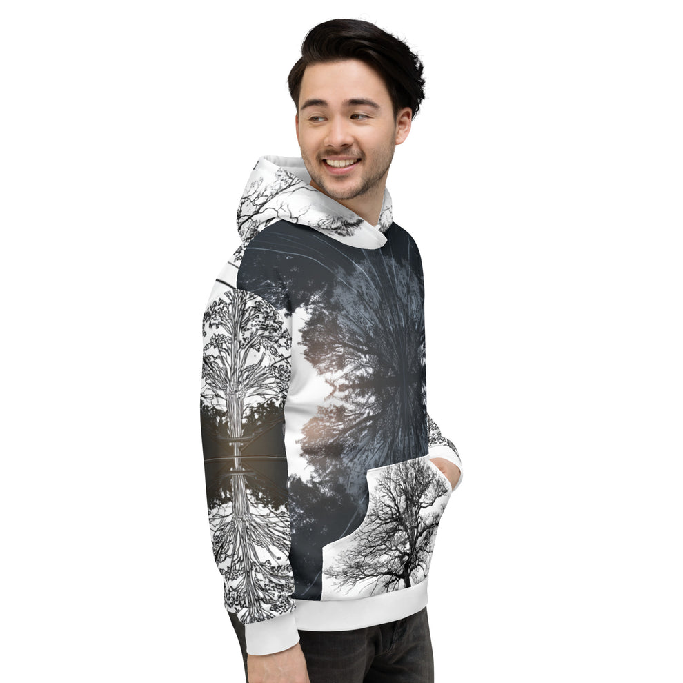 HoundRoot Abstract Lab Recycled Men's Hoodie – HoundRoot Clothing Company